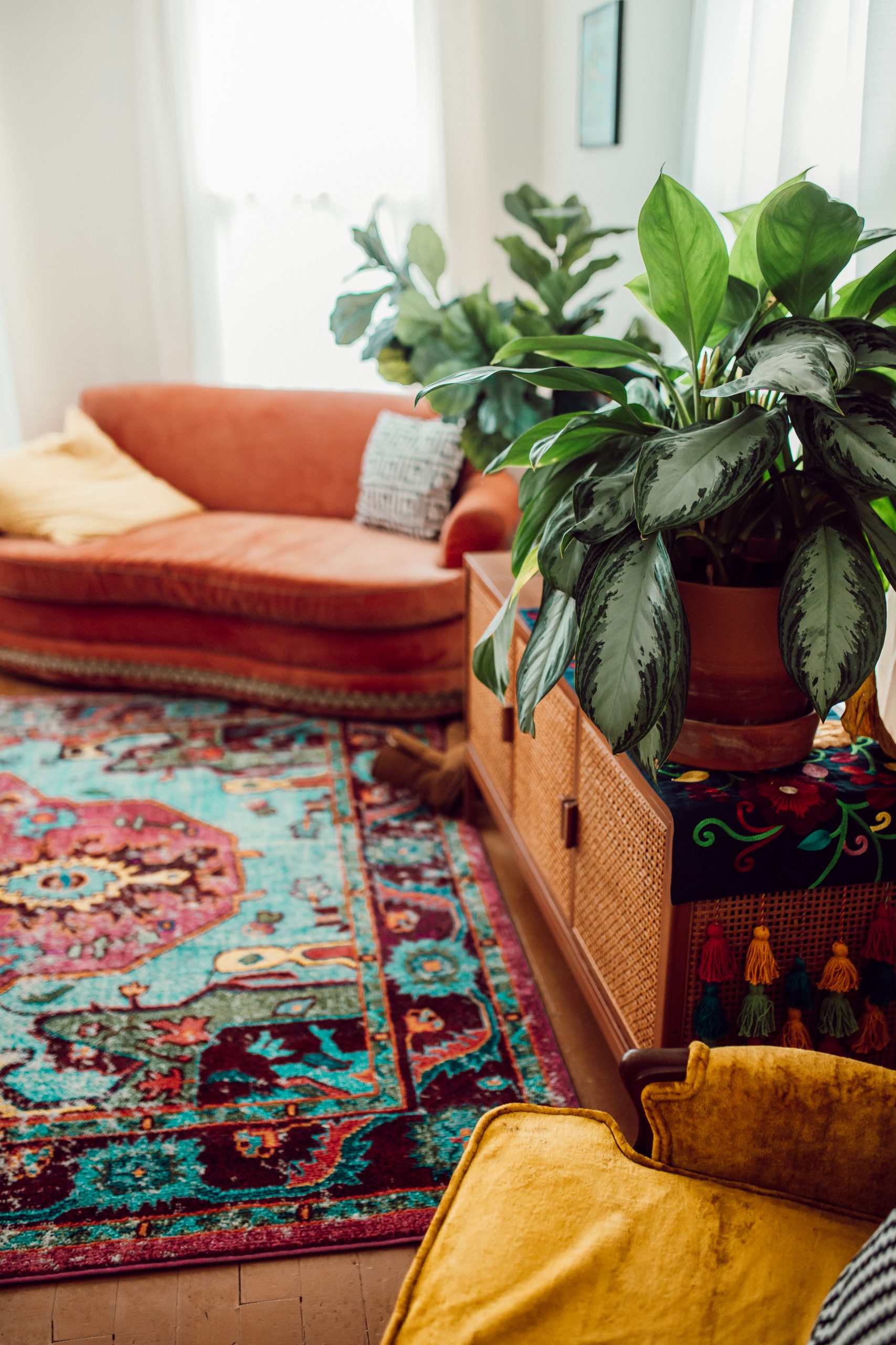 Boho Style House Tour » at Home on Hudson